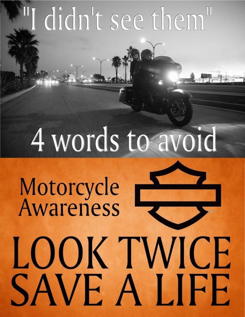 May is Motorcycle Awareness Month! – Azusa StreetRiders International